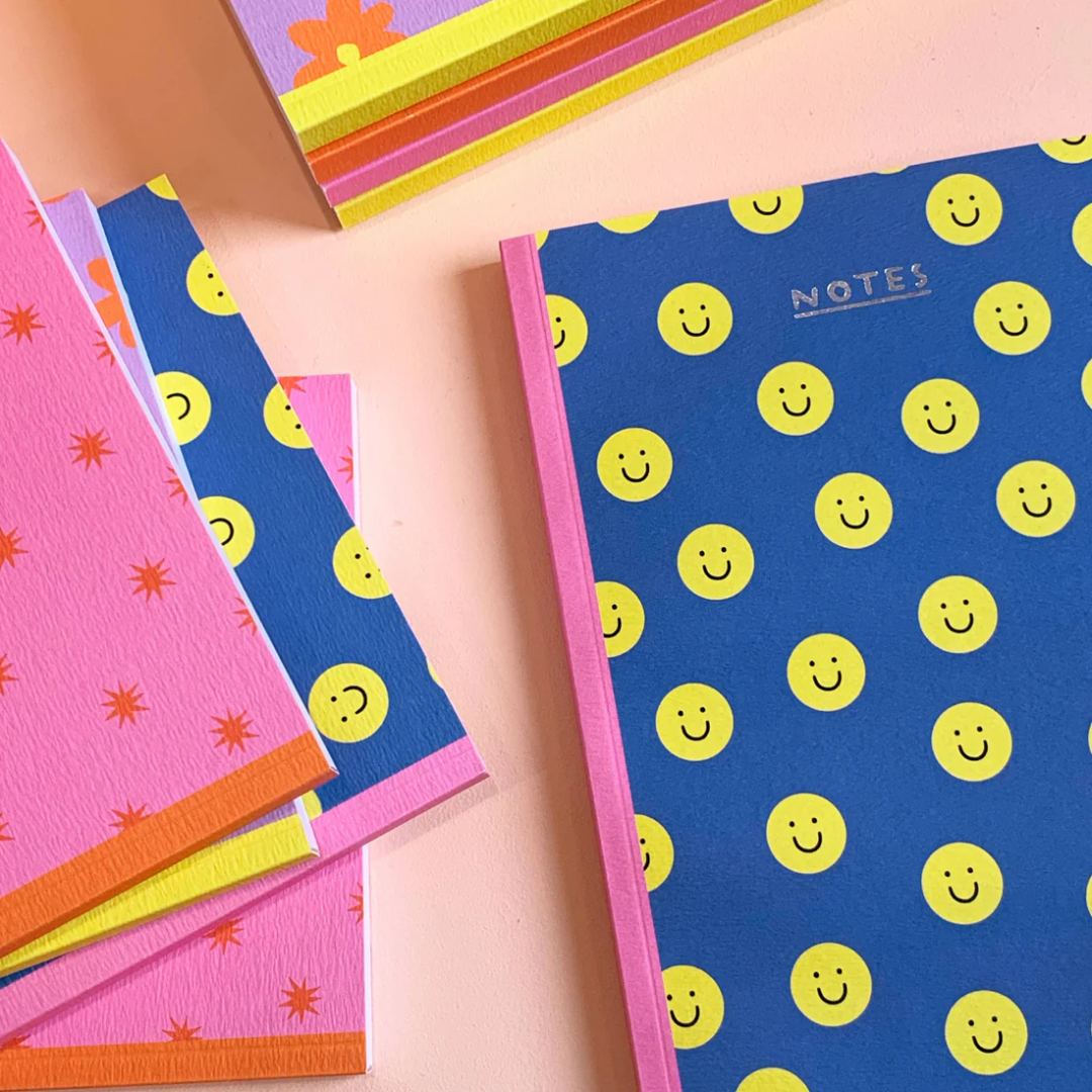 Smiley Face Notebook – Rare Birds Books