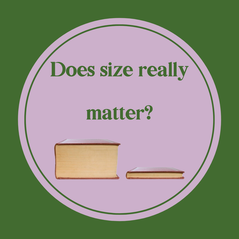 Does Size Really Matter? – Rare Birds Books