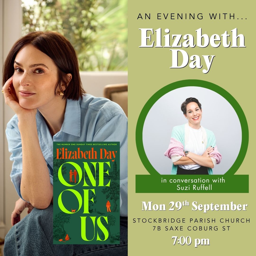 An Evening with Elizabeth Day, in conversation with Suzi Ruffell – Rare ...