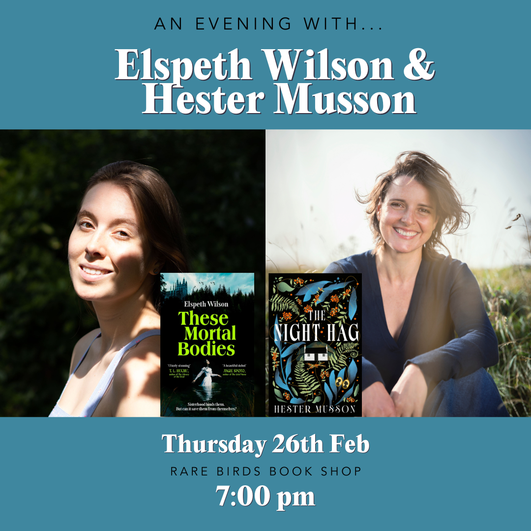 An Evening With Elspeth Wilson & Hester Musson - Rare Birds Book Shop ...
