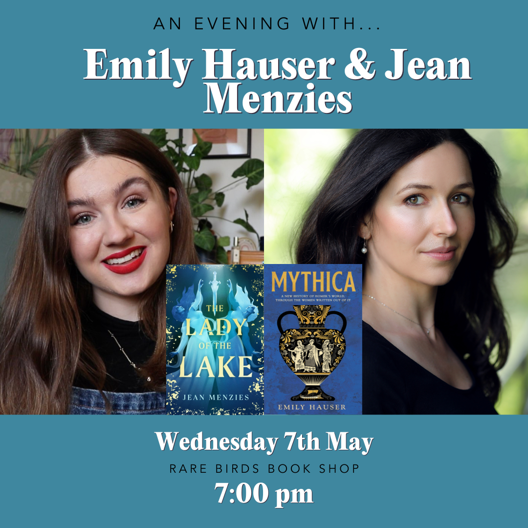 An Evening With Emily Hauser & Jean Menzies - Rare Birds Book Shop ...