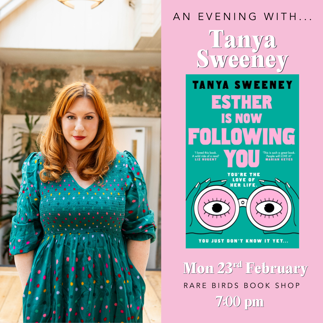 An Evening With Tanya Sweeney - Rare Birds Book Shop Edinburgh – Rare ...