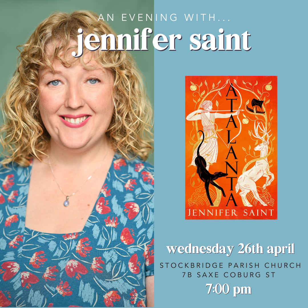 An evening with Jennifer Saint – Rare Birds Books