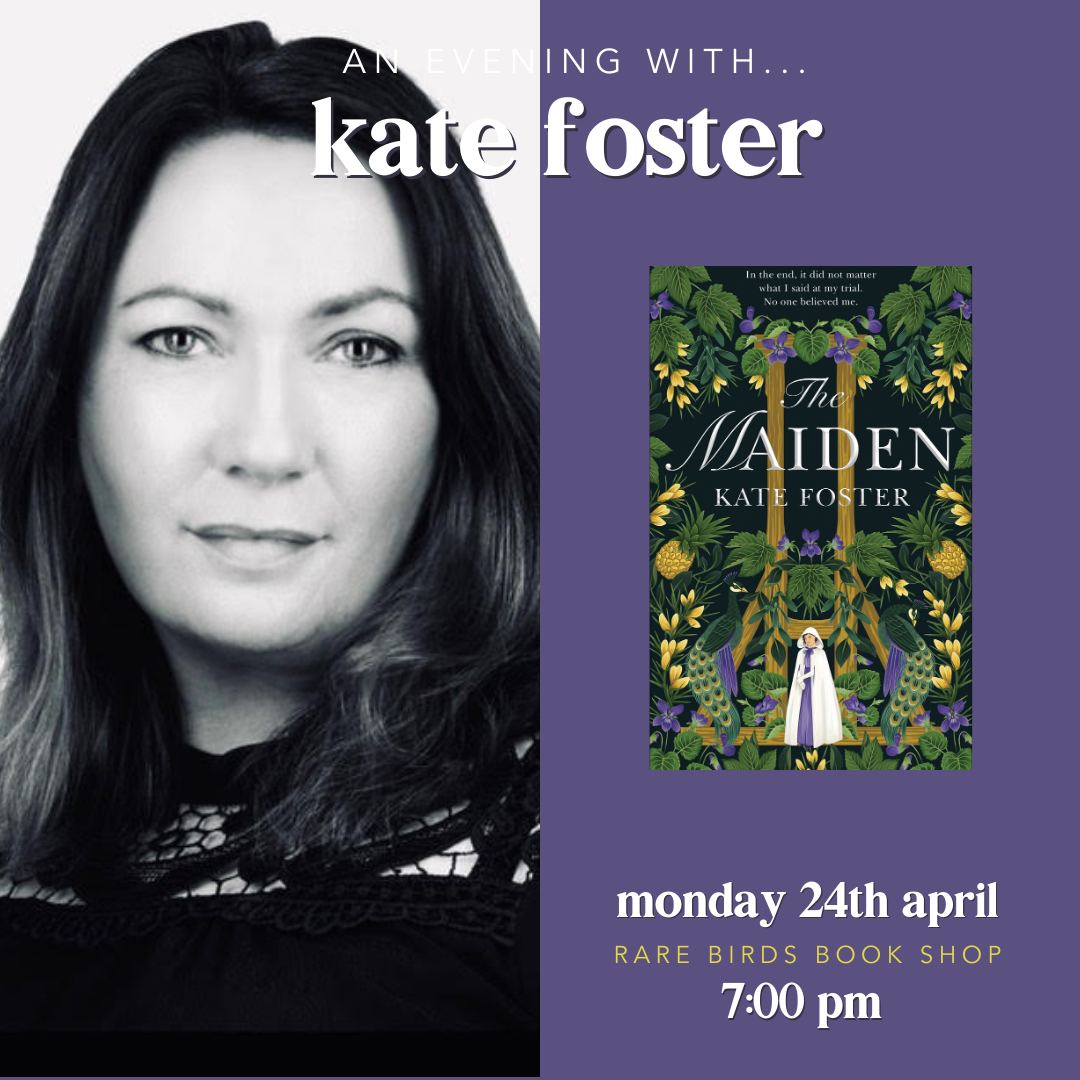 An Evening with Kate Foster – Rare Birds Books